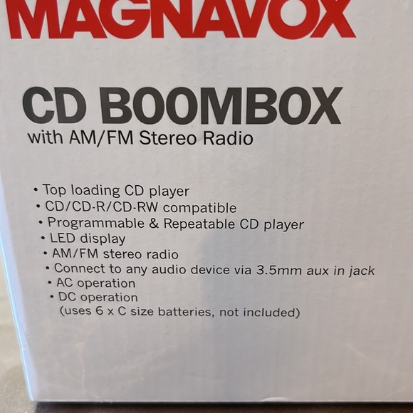 Magnavox | Portable Audio & Video | New 222 Portable Cd Stereo Audio ...
